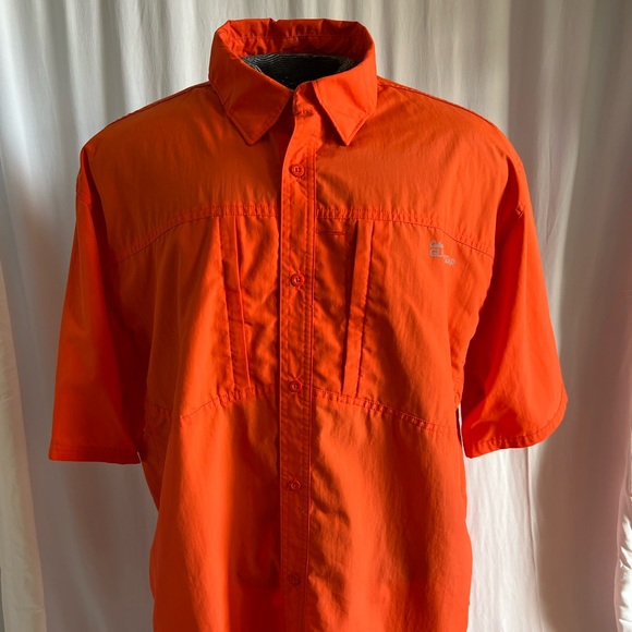 Cabela's | Shirts | Cabelas Guidewear Orange Shirt | Poshmark
